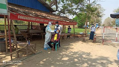 ပေါက်ခေါင်းမြို့အဝင်ဂိတ်၌ ကိုဗစ် ၁၉ မျိုးရိုးဗီဇပြောင်း အိုမီခရွန်ရောဂ