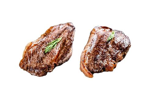 Premium Photo Grilled Top Sirloin Cap Or Picanha Steak Isolated On
