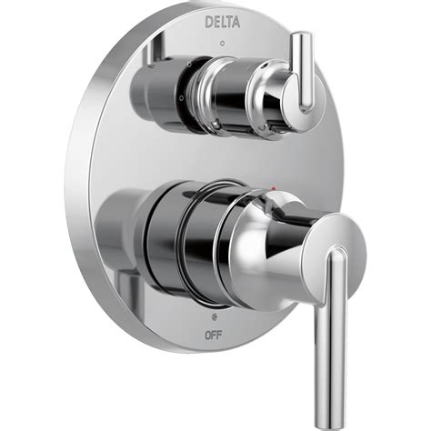 Contemporary Two Handle Monitor 14 Series Valve Trim With 3 Setting