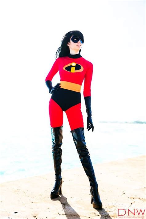 Uncanny Megan Violet Parr Cosplay The Incredibles Violet Parr