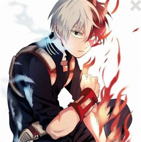 Shouto Todoroki Icyhot Ice Fire Personajes De Anime Chicas Anime