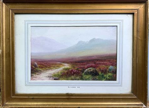 Lot 1432 Robert James Lugg 1877 1951 Moorland