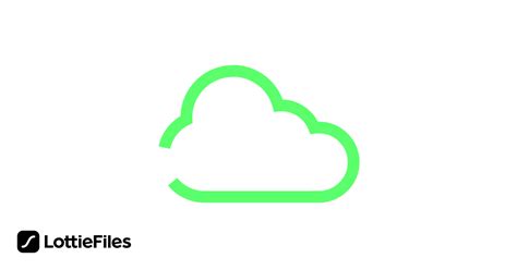 Free Simple Cloud Loading Spinner Animation By Christophe Hoste