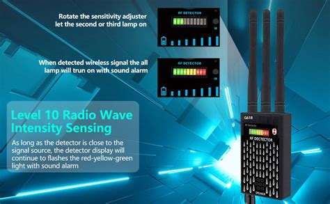 Rf Detector Upgraded Wireless Detector Detect Bug With Three High Gain