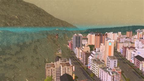 25 5 Mega TSUNAMI Destroys City Cities Skylines Tsunami 400 YouTube