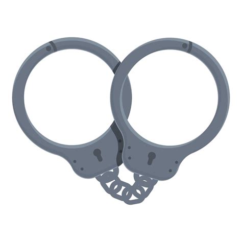 Premium Vector Cuff Handcuff Icon Cartoon Vector Police Jail Crime Arrest