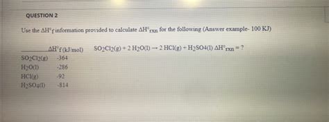 solved question 2 use the ahºf information provided to