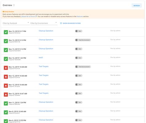 Runbooks Overview Screen Design Updates · Issue 5995 · Octopusdeploy
