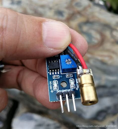 【雕爷学编程】arduino动手做（21）——650nm5mw红光点激光头模块的几个实验激光发射模块arduino Csdn博客