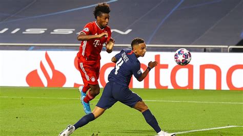 Psg Lémotion De Kingsley Coman En Finale De Ligue Des Champions