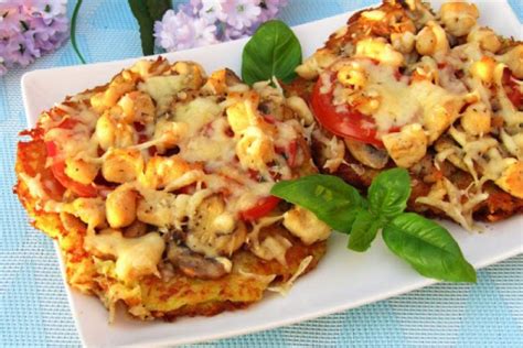 Rondel Pl Placki Ziemniaczane A La Pizza Z Kurczakiem I Pieczarkami