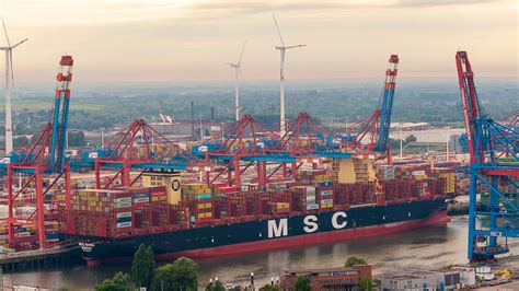Hafen Hamburg MSC Maura