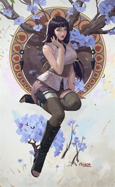 Hyuga Hinata Beautiful Wallpaper Naruto Fan Art Anime Naruto Naruto Girls Naruto