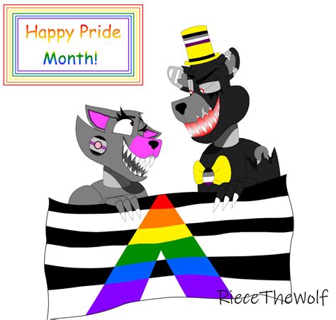 Fnafoc Happy Pride Month 2022 By Riecethewolf106 On Deviantart
