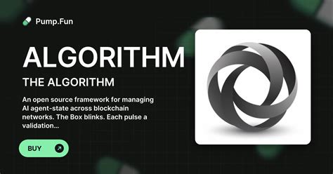 The Algorithm Algorithm Pump