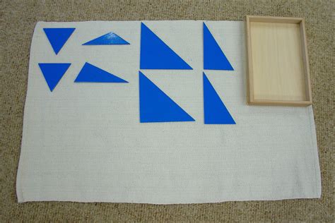 File Blue Rectangle Box 1  Montessori Album
