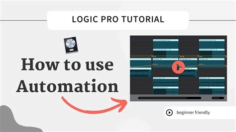 How To Use Automation In Logic Pro