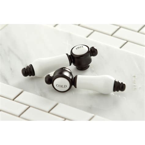 Kingston Brass Bel Air Oil Rubbed Bronze Widespread 2 Handle Bathroom
