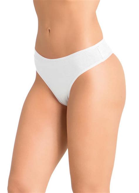 Calcinha Fio Dental Branca Alma Dolce