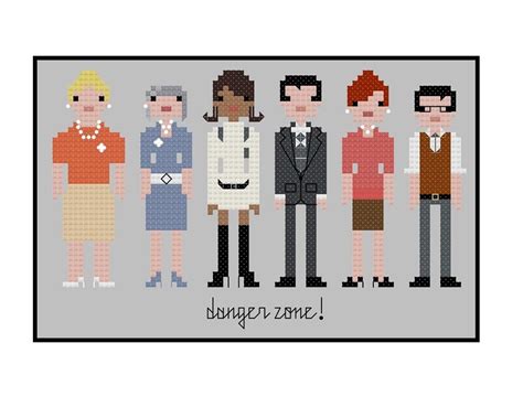 Archer Parody Cross Stitch Pattern Pdf Instant Download Etsy