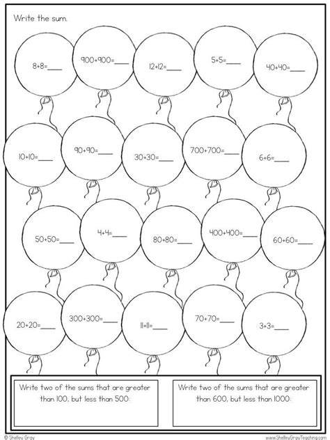 Near Doubles Worksheet Writing Practice Worksheet