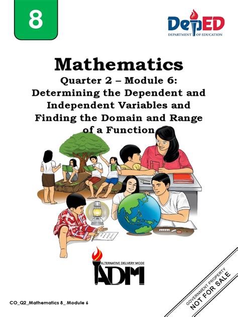 Mathematics8 Q2 Mod6 Determining The Dependent And Independent Variables And Finding The