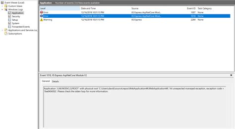 Ancm In Process Managed Exceptions Before Full Initialization Are Too Hard To Look At · Issue
