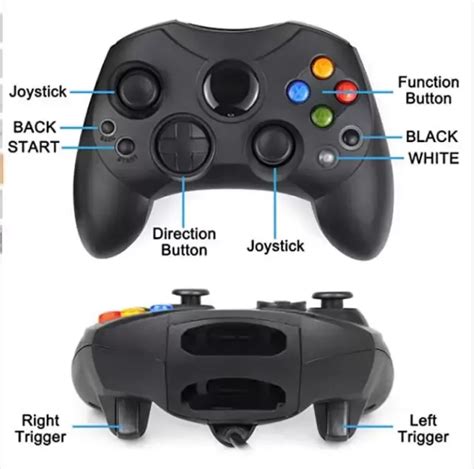Classic Wired Controller Gamepad Joysticks For Xbox S Type Console With Package Box Free DHL MOX