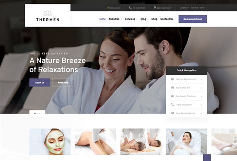 15 Spa Care And Beauty Salons Wordpress Themes Wp Daddy