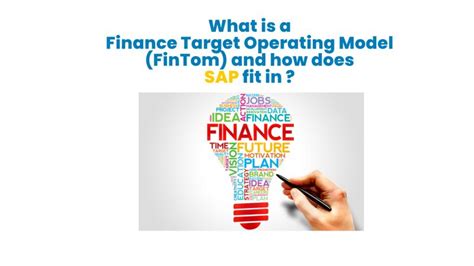 Alisdair Bach On Linkedin What Is A Finance Target Operating Model Fintom And How Does Sap