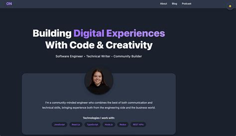 Personal Portfolio Using Gatsby I First Started Using Gatsby While