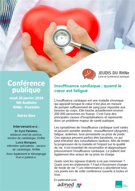 Insuffisance cardiaque quand le cœur est fatigué RSN