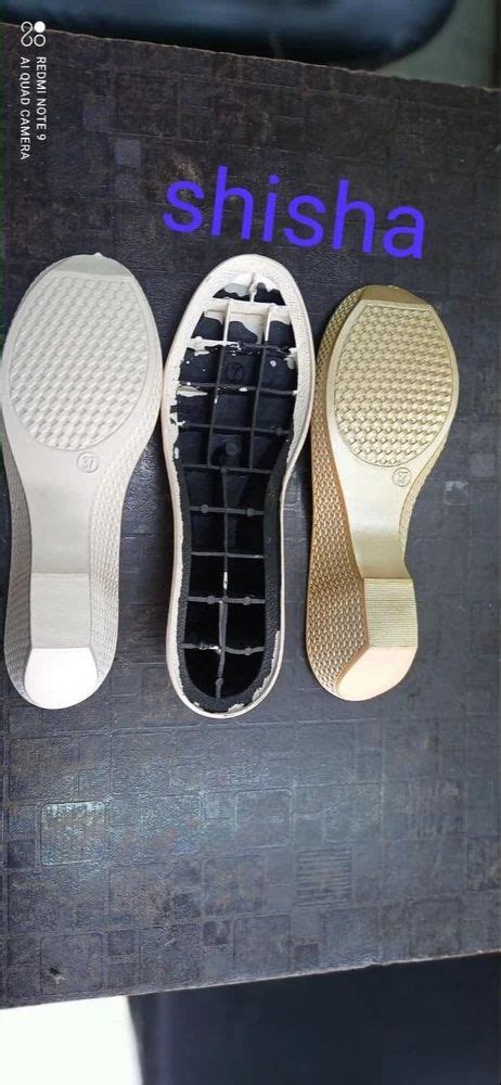 Sheesha Pvc Sandal Slipper Sole For Footwear At Rs 38pair In New