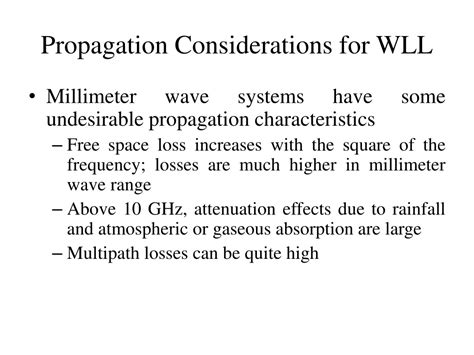 PPT Wireless Local Loop WLL PowerPoint Presentation Free Download ID