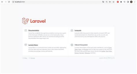 xây dựng ứng dụng laravel với docker compose
