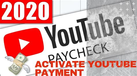 How To Activate YouTube Payments Payments Youtubemoney Earnings YouTube