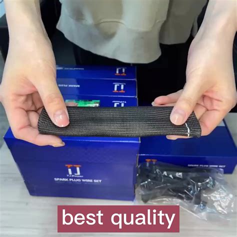 12pc Engine Spark Plug Wire Separator Divider And 8pc Spark Plug Wire