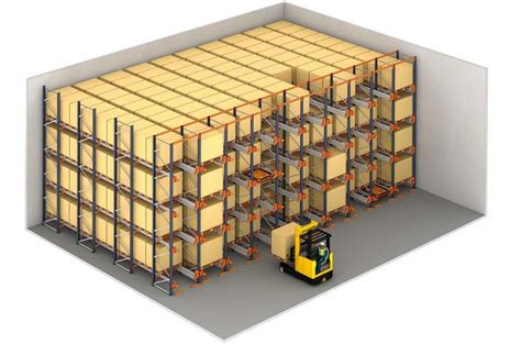 Automated Pallet Storage Conveyor Pallet Rack Goh Warehouse
