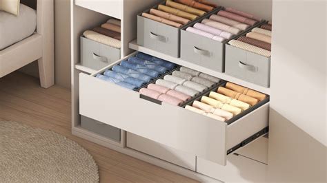 Lifewit Closet Organizer 6 Compartment Foldable Closet Drawer Storage