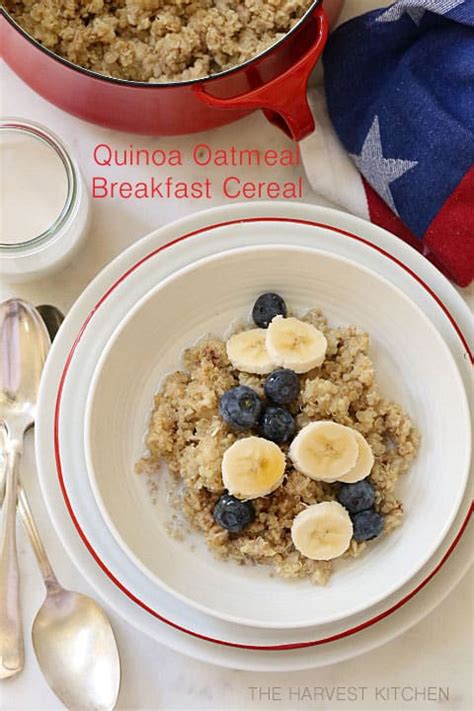 Quinoa And Oatmeal Cereal