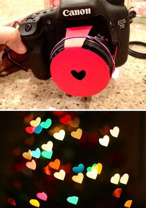 How To DIY Cool Bokeh Filters Out Of Paper Diy Photography Bokeh