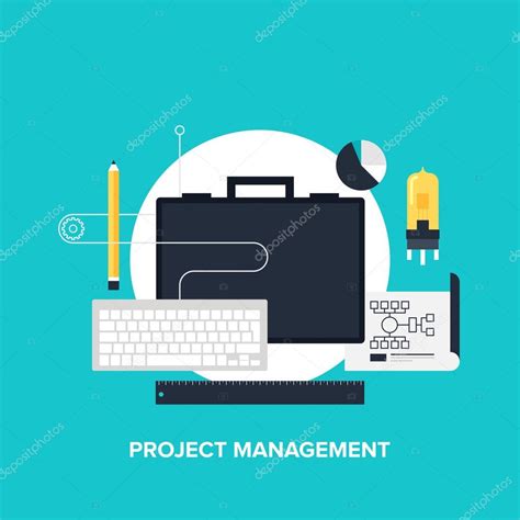 Projektledelse Stock Vektor Af Vasabii777 49921477