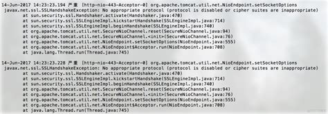 Sslsslhandshakeexception No Appropriate Protocol Protocol