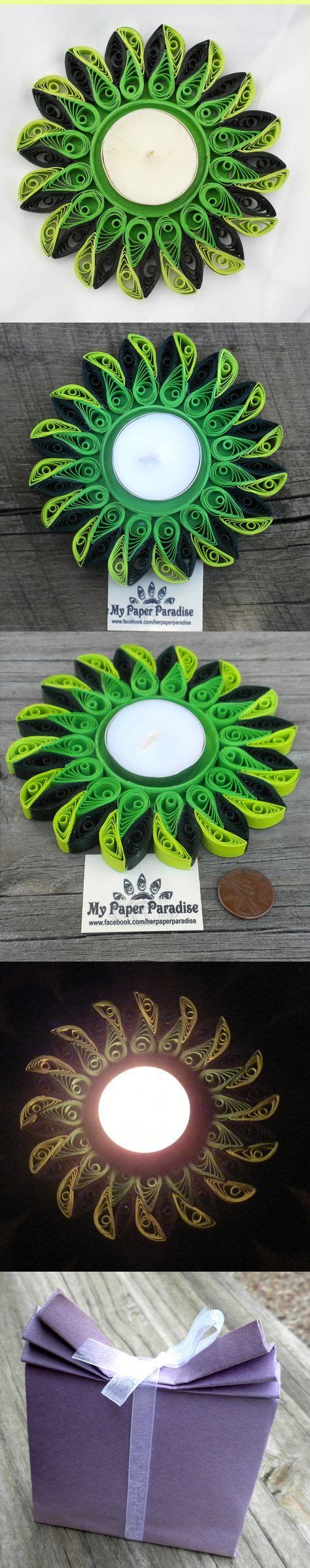 100 idées de Bougeoirs en quilling en 2021 bougeoirs modèles de