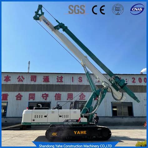 Rotary Drilling Rig Crawler Hydraulic Rotary Drill Rig Machine Dr 150