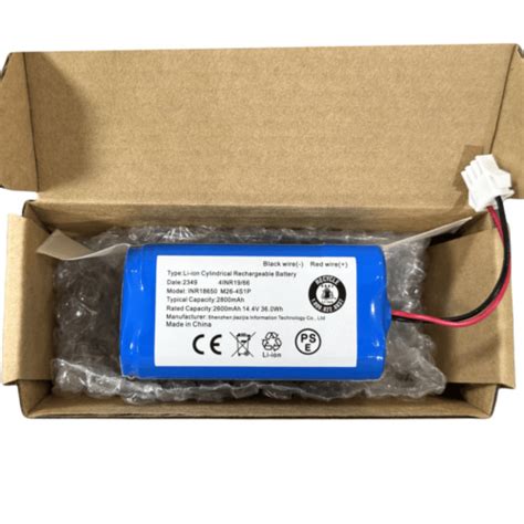 New INR18650 M26-4S1P Battery For Vacuum Cleaner 4INR19/66 2800mAh 36WH ...