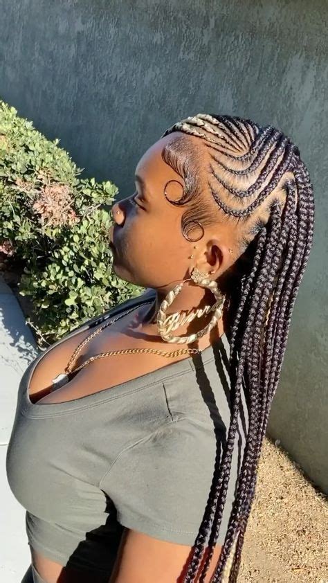 Cornrows With Box Braids Braided Hairstyles For Black Women Cornrows
