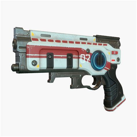 Sci Fi Pistol 3d Models Download Free3d