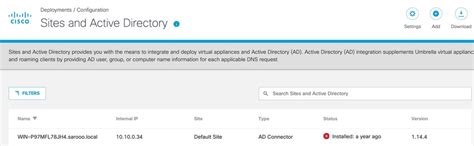 Enviar Registros Del Conector De Active Directory Al Soporte Técnico De Umbrella Cisco