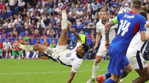 Euro 2024 Clutch Jude Bellingham Stuns With Last Gasp Bicycle Kick